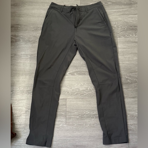 Legends | Pants | Charcoal Slim Fit Legend Aviation Pants With Tapered ...